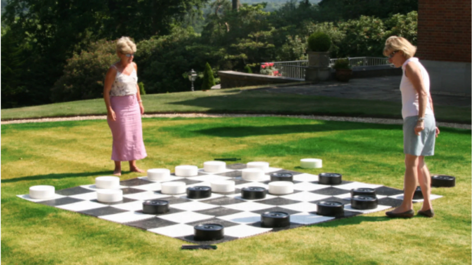 XXXL Gartenschach – Riesiges Outdoor Schach bis 64 cm | Ubergames