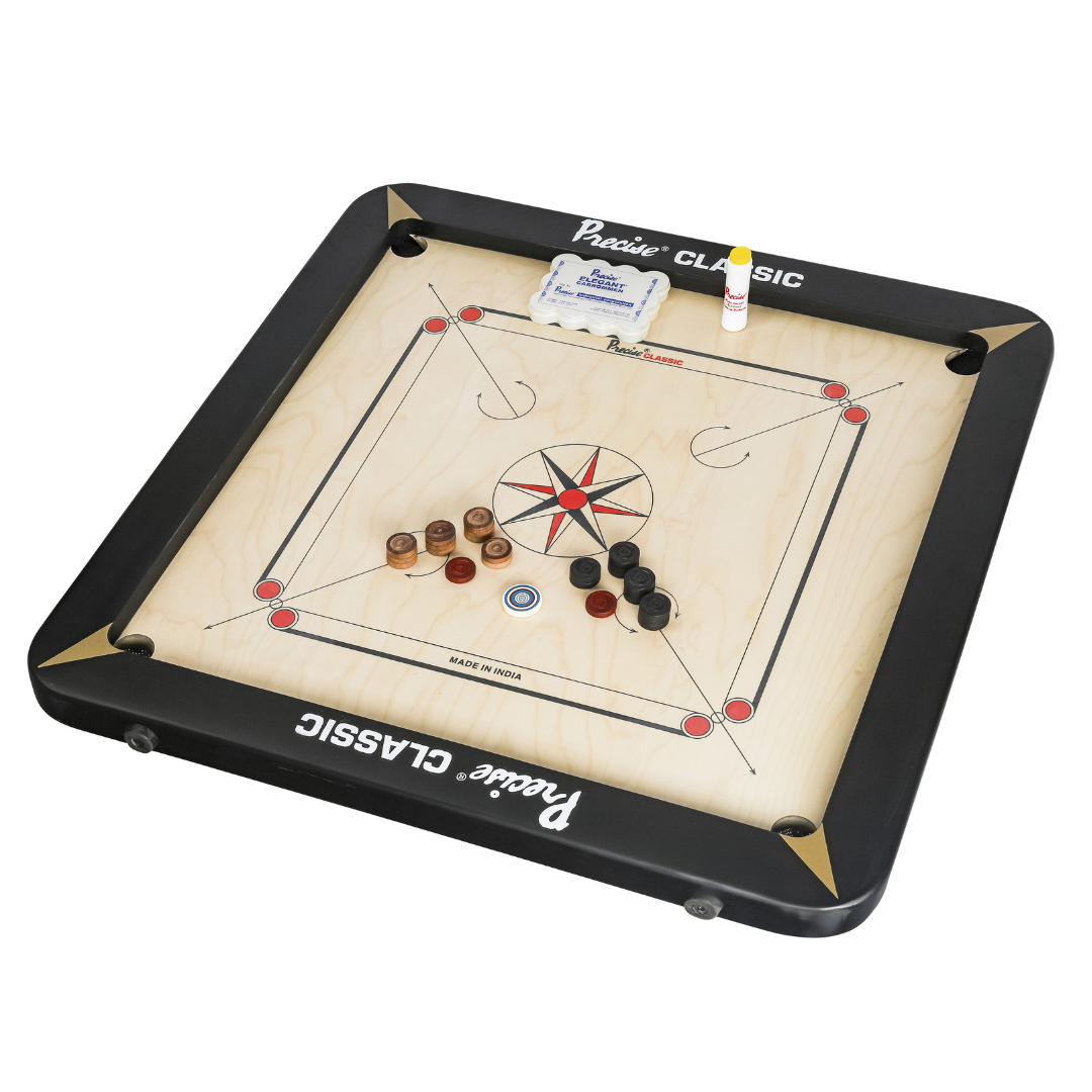Carrom Spiel auf Profi-Niveau – Champion 24mm Board